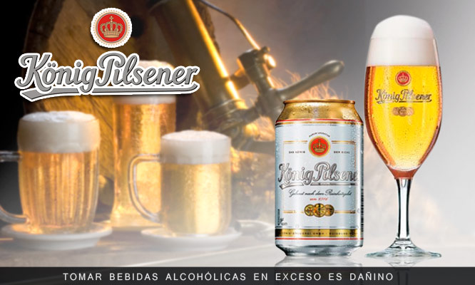 S/.29.90 por 6 Latas de König Pilsener 330 ml | Cuponidad