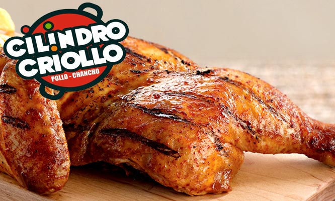 S/.24.50 por 1/2 Pollo al Cilindro | Cuponidad