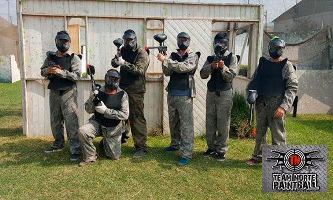 ¡Para 4 o 8 personas! Batalla de paintball con 250 o 500 balas | Cuponidad