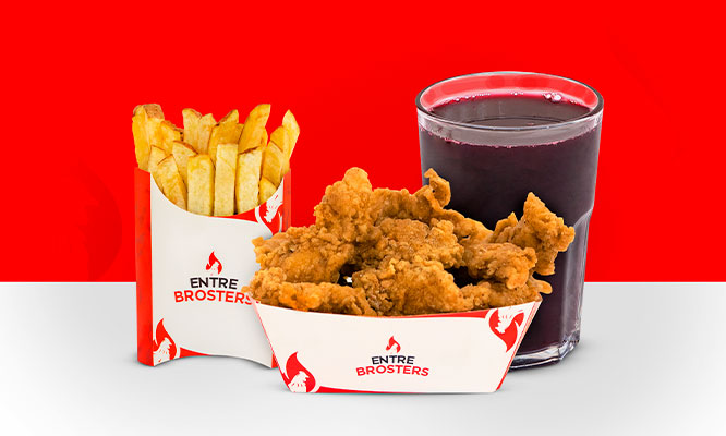 ENTRE BROSTER: COMBO BIG BROSTER con Pan brioche con pechuga de pollo ...