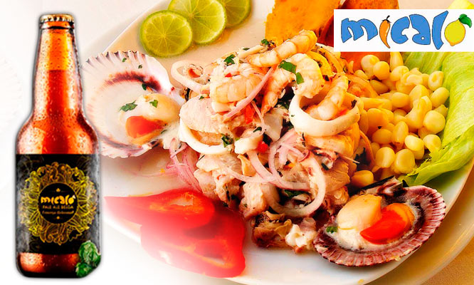 Ceviche mixto + 2 cervezas artesanales para 2 personas. | Cuponidad