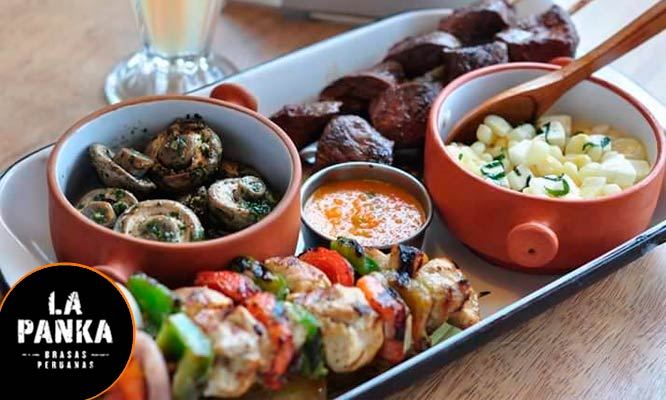 Pikeo Panka: anticuchos + brochetas + champiñones y más en La Panka ...