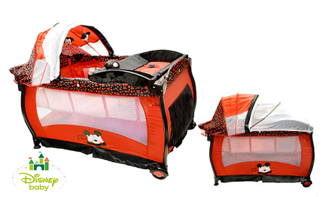 Disney® Baby - Cuna corral de viaje- Mickey Mouse o Minnie Mouse ...