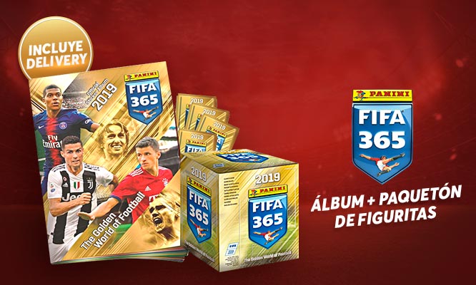 Paquetón + álbum Panini FIFA 365 2019. Entrega a partir del 22 de enero ...