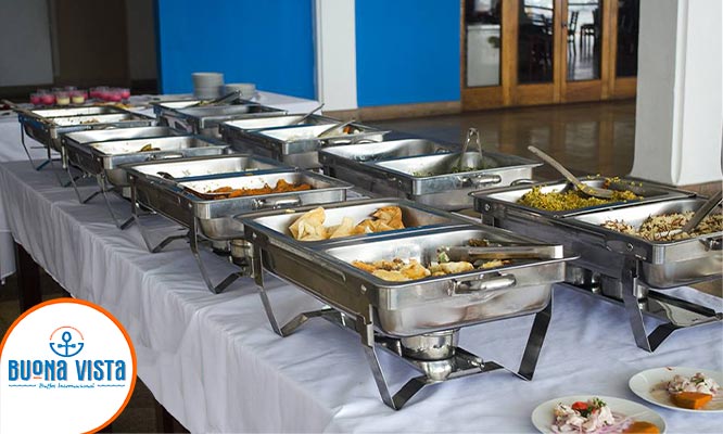 Buffet marino y criollo + refill de refresco ilimitado + Chilcano ...