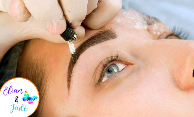 Jesus Maria: Cejas microblading 3D pelo a pelo con opción a retoque en Elian & Jade | Cuponidad