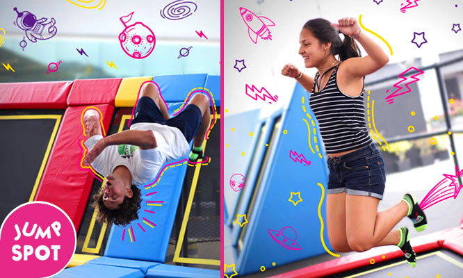 60 minutos de Saltos en Jump Spot - Jockey plaza | Cuponidad