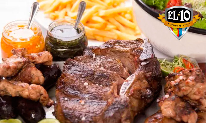 El 10: Entrada + plato de fondo + botella de vino o jarra de chicha ...