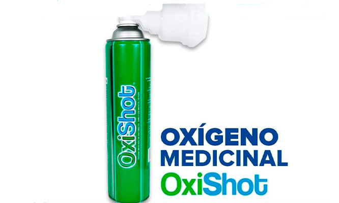 San Borja: Oxishot (Oxigeno Medicinal) 8 lt. ¡Incluye Delivery! | Cuponidad
