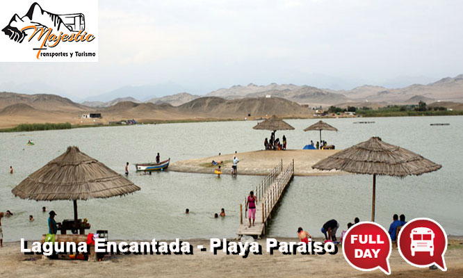 Full day a Laguna Encantada & Playa Paraiso - Huacho | Cuponidad