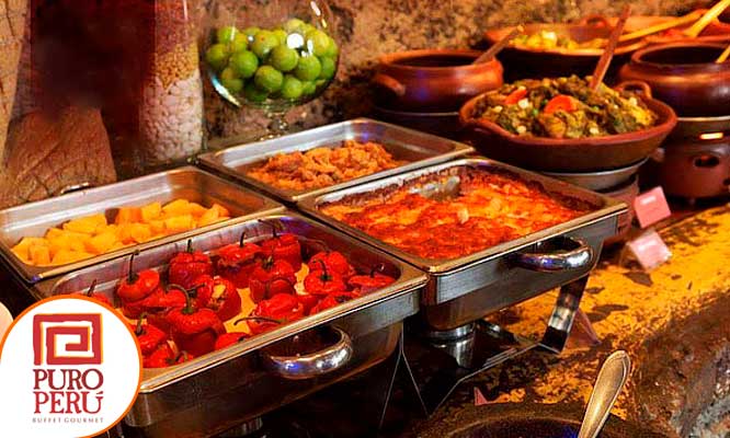 Restaurante puro Perú - Almuerzo buffet para uno | Cuponidad