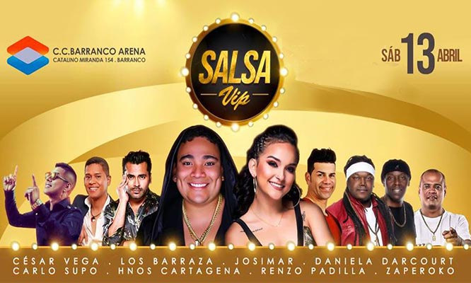 SALSA VIP: Entrada Preferencial o VIP este sábado 13 de abril. | Cuponidad
