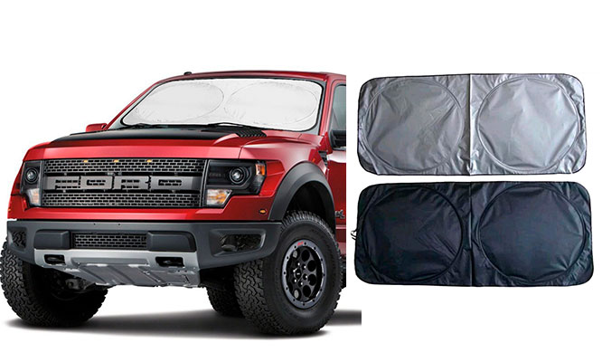 Protector solar (Tapa Sol) para auto. Plegable, | Cuponidad